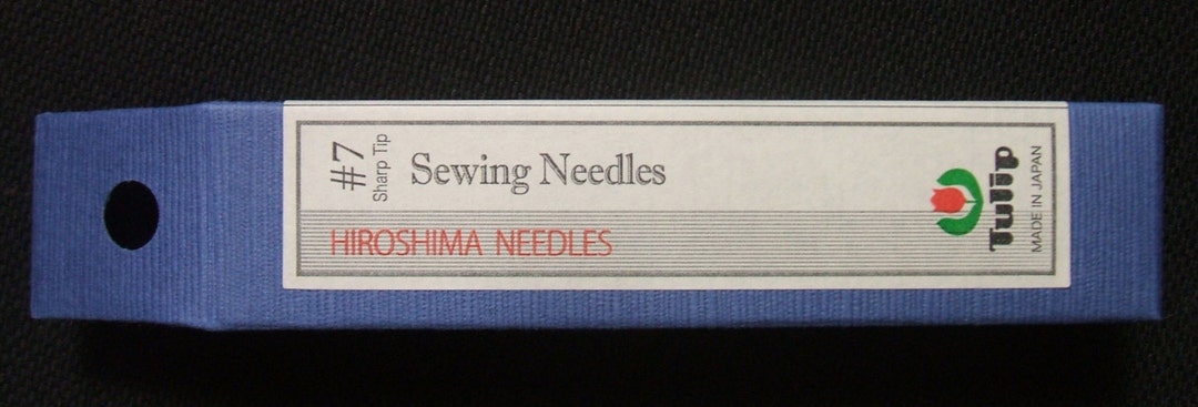 Tulip 6 Pack Sewing Sharp Size 7 Needle Hiroshima Needles Superior ...