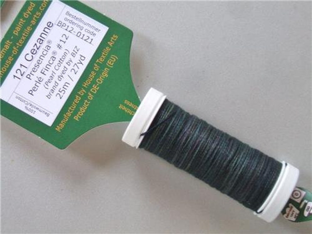 Hand Painted Pearl Cotton 12 Painters Threads Tentakulum Germany ...