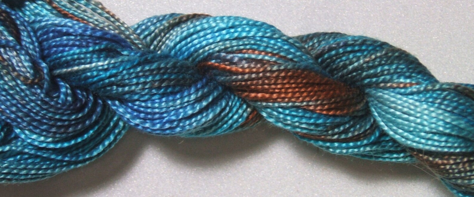 Hand Painted Pearl Cotton 12 Painters Threads Tentakulum - Etsy