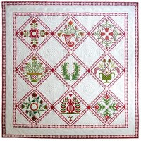 Baltimore Autumn Applique Quilt Pattern Set by Pearl P Pereira of P3 ...