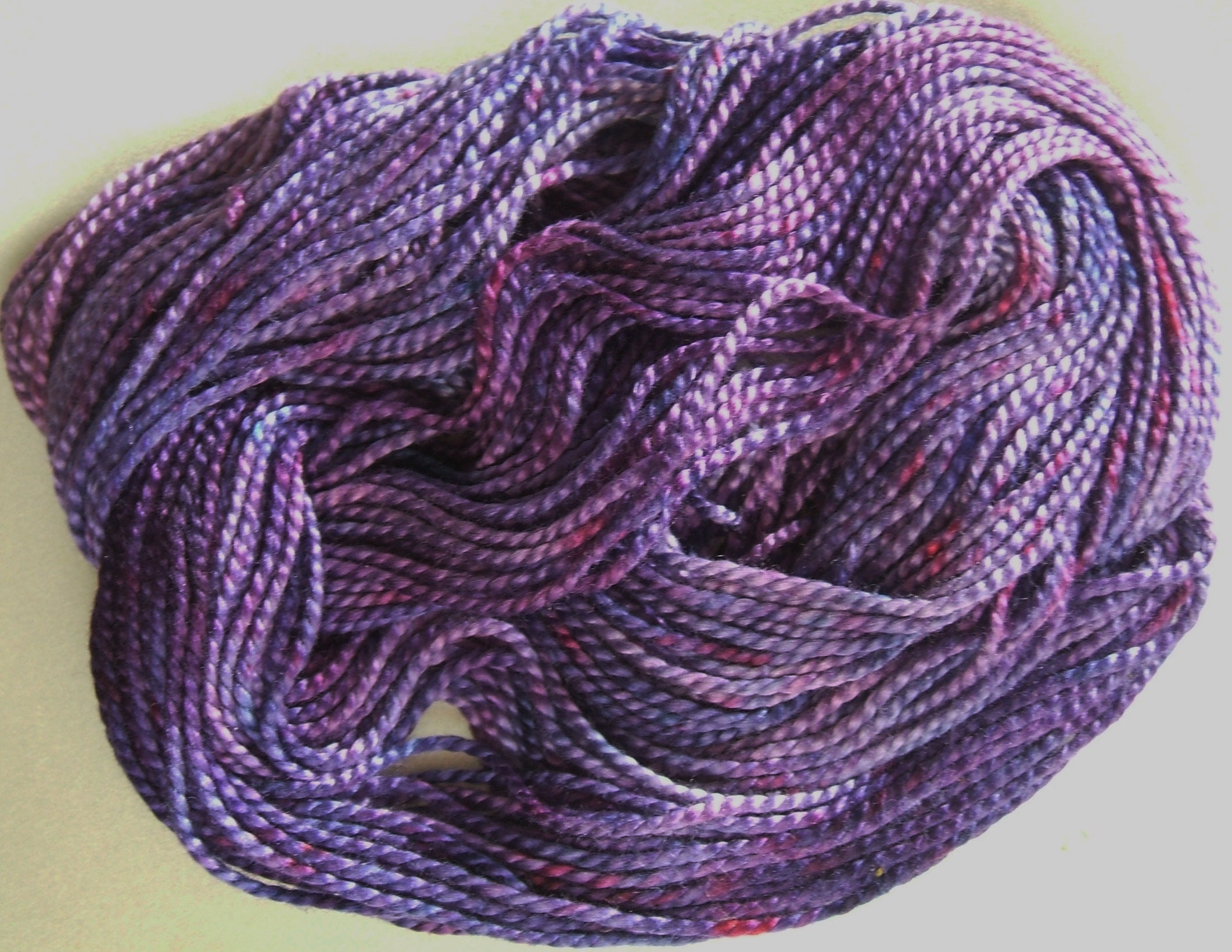 Hand Painted Pearl Cotton 8 Painters Threads Tentakulum - Etsy