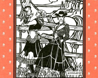 Riding Skirt Pattern | Etsy