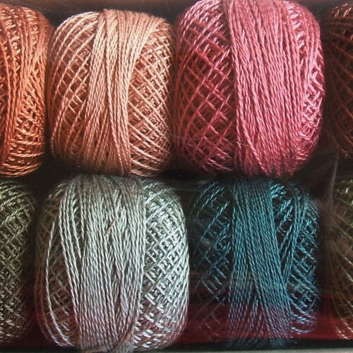 DMC Pearl Cotton Size 12 Perle Cotton Ball Embroidery | Etsy