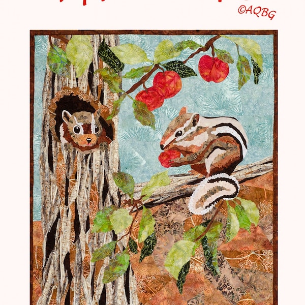 Chipmunk Applique - Etsy