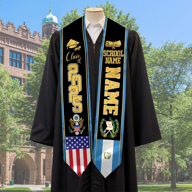 Graduation Scarf - Etsy