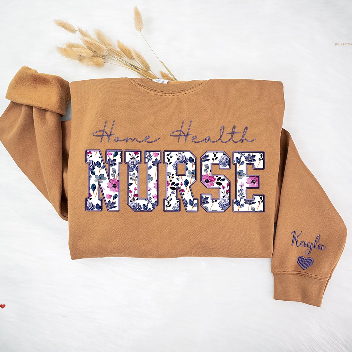 Personalized Home Health Nurse, Home Health Nurse T-shirt, Custom Home ...