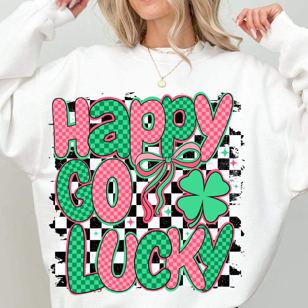 Happy and Lucky PNG, St. Patrick's Day , St. Patrick's Preppy PNG ...