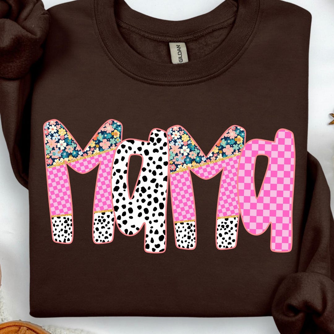 Preppy Mama Png, Cute Mama Png, Floral Mama Png, Mothers Day Png, Mama ...