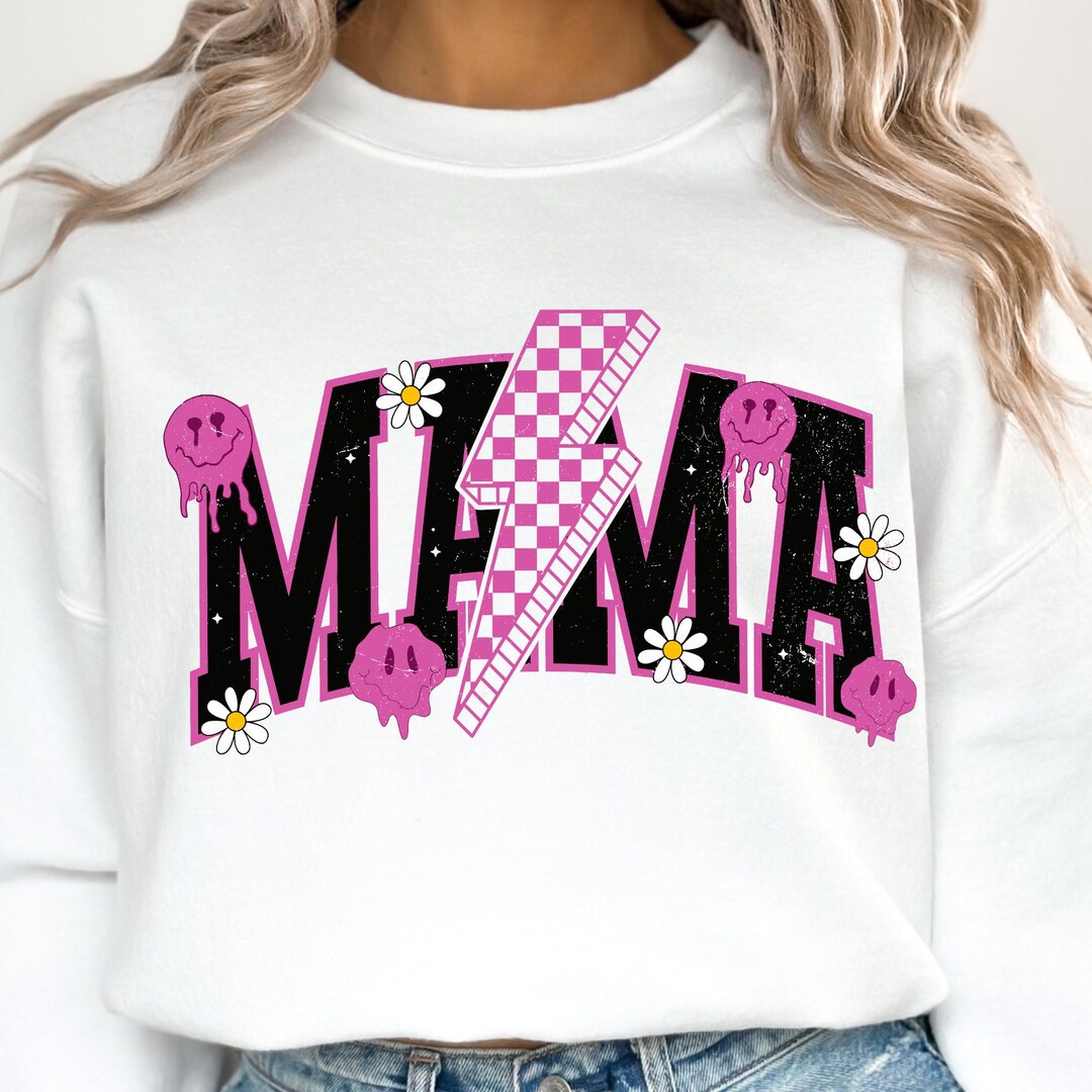 Preppy Mama Png, Cute Mama Png, Floral Mama Png, Mothers Day Png, Mama ...