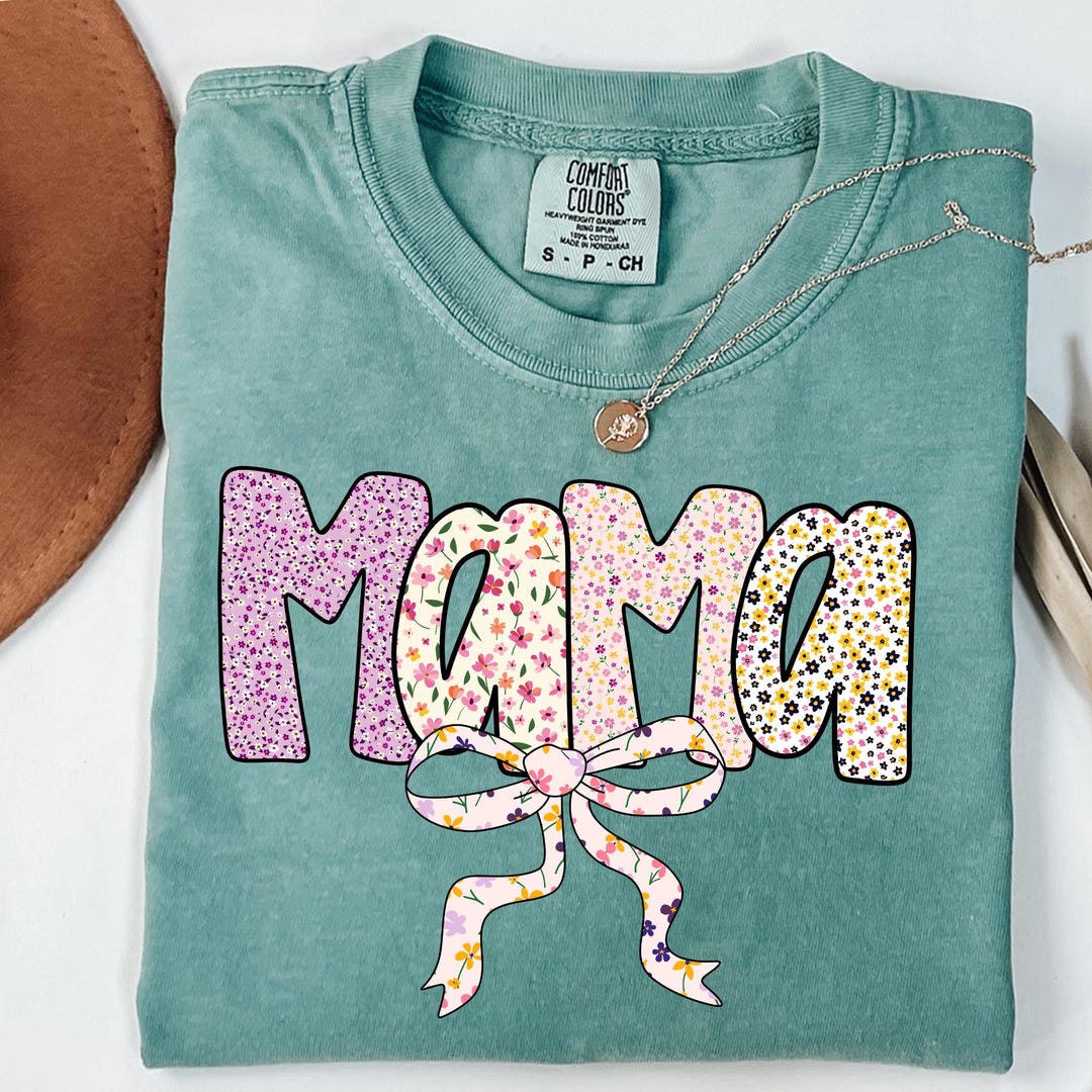 Preppy Mama Png, Cute Mama Png, Floral Mama Png, Mothers Day Png, Mama ...