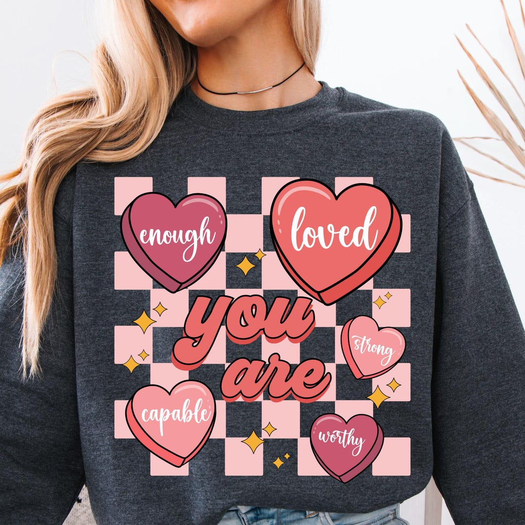 You Are Loved Png, Boho Valentine Floral Png, Flirty Valentine Heart ...