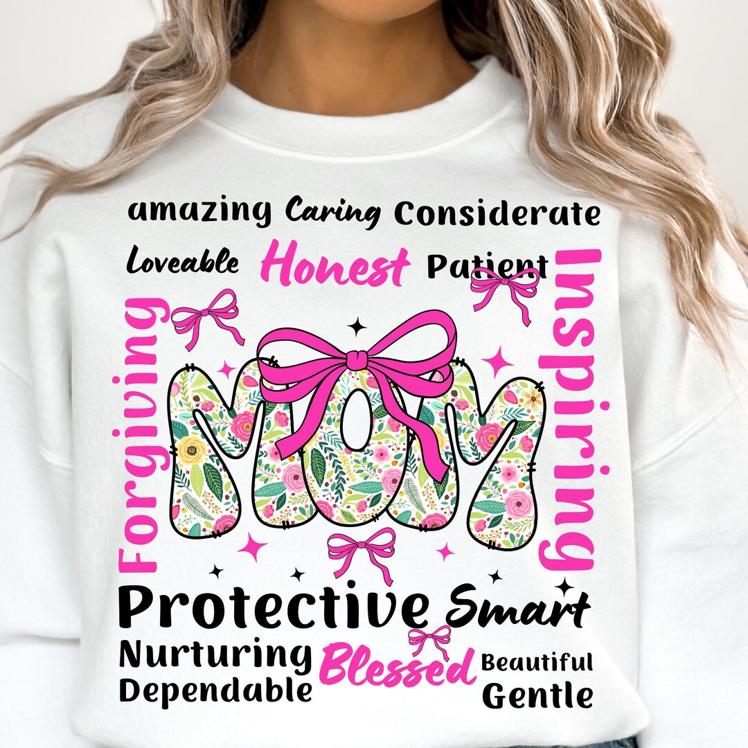 Preppy Mama Png, Cute Mama Png, Floral Mama Png, Mothers Day Png, Mama ...