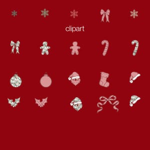 Christmas PNG Font Bundle – Floral Alphabet, Numbers, Lace Frames ...