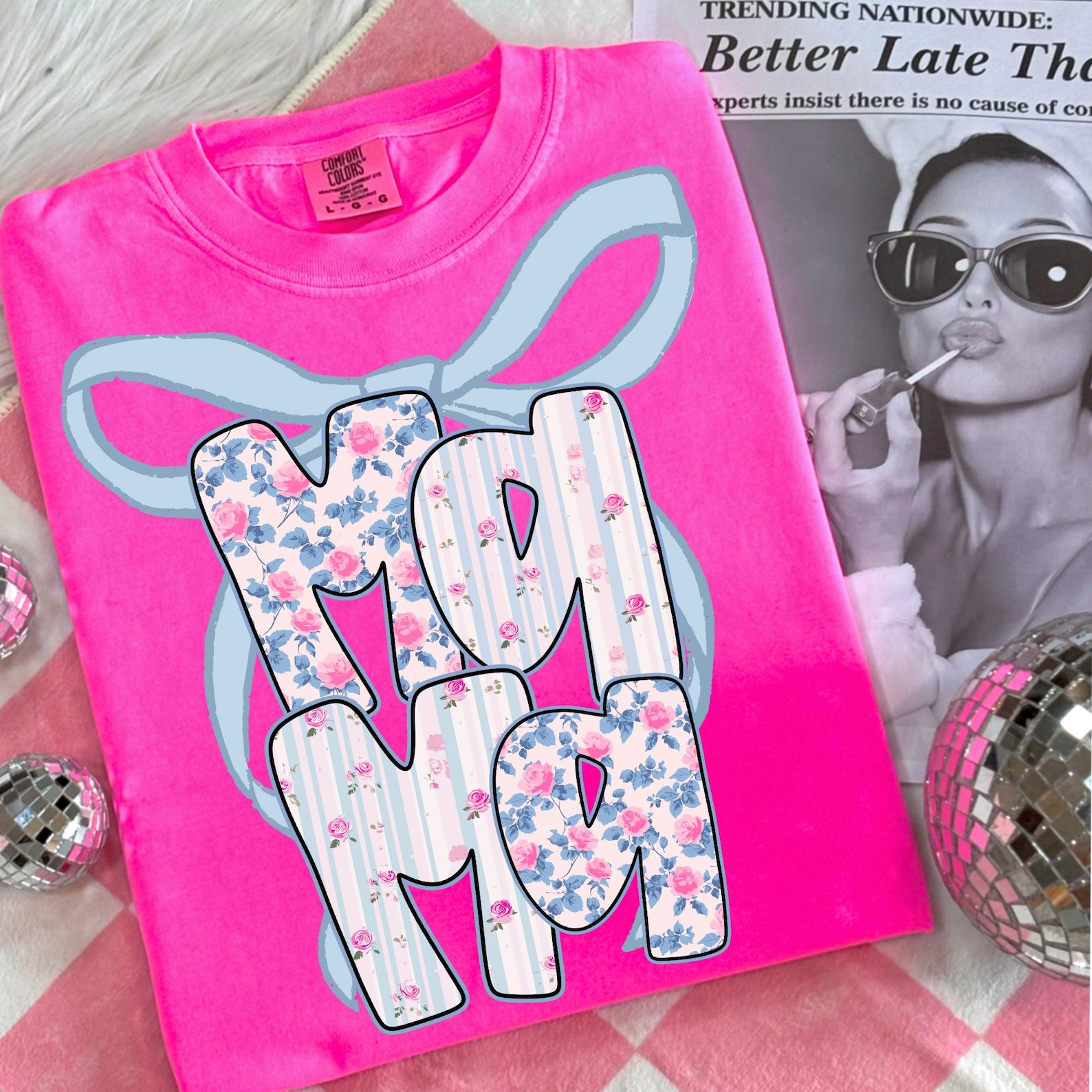 Preppy Floral Alphabet PNG, Coquette Bow Letters, Grandmillennial ABC ...