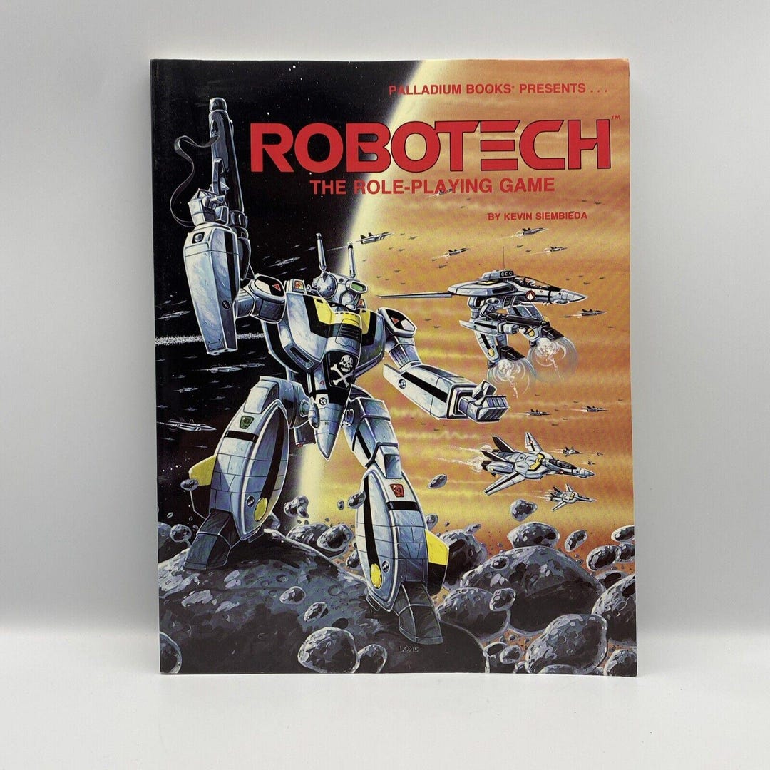 Robotech the Role-playing Game Book by Kevin Siembieda 1994 Paperback ...