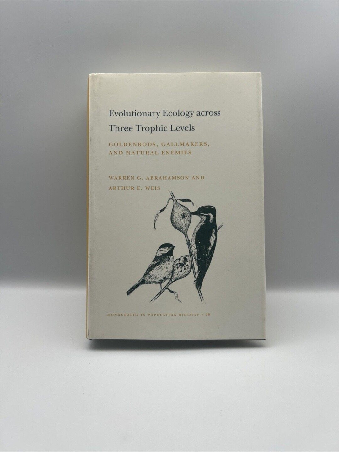 Evolutionary Ecology Across Three Trophic Levels Book Princeton ...