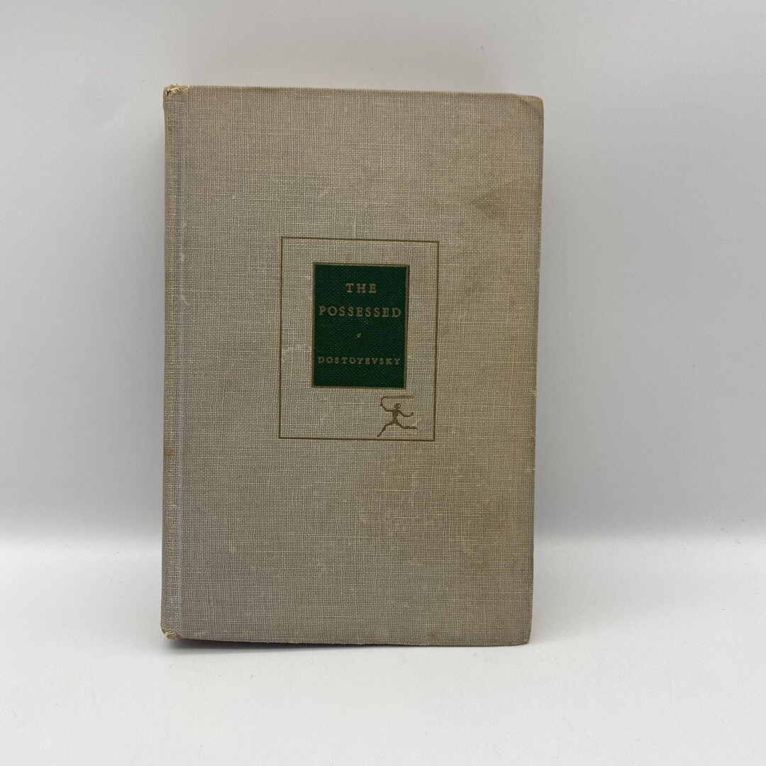 The Possessed Novel by Dostoyevsky Hardcover 1936 Historical Fiction Philosophy - Etsy