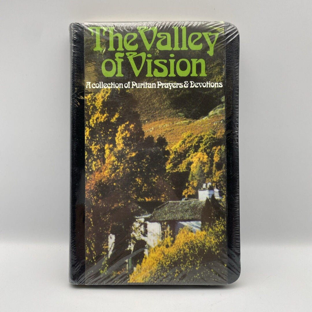 The Valley of Vision by Arthur Bennett Bonded Leather Puritan Prayers ...