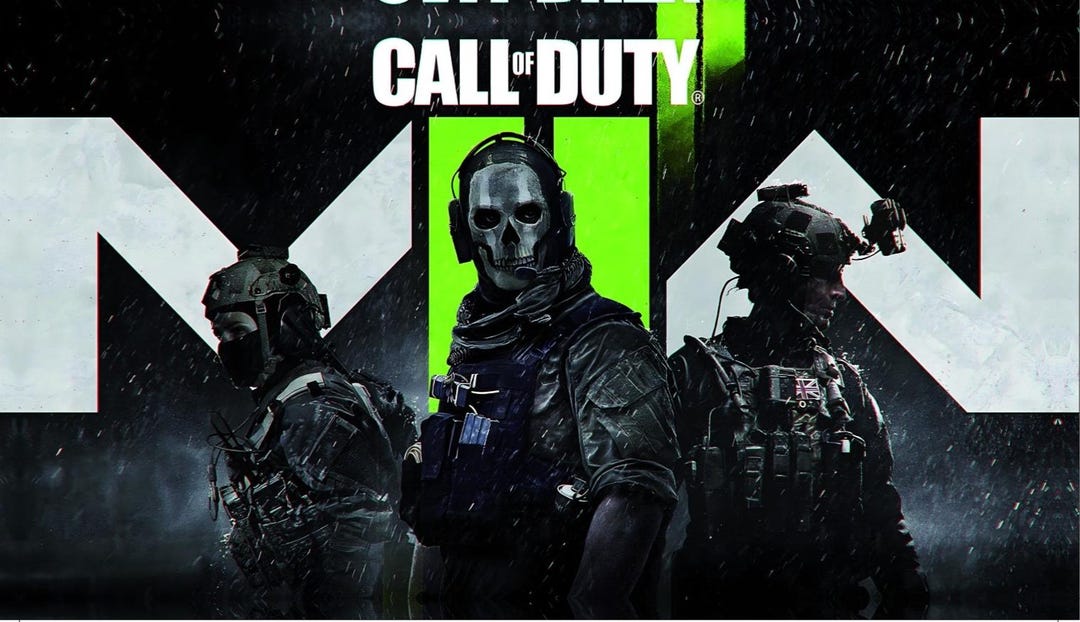 Call of Duty Gaming Game Wall Art Canvas Print Framed, Bedroom 36x20 ...