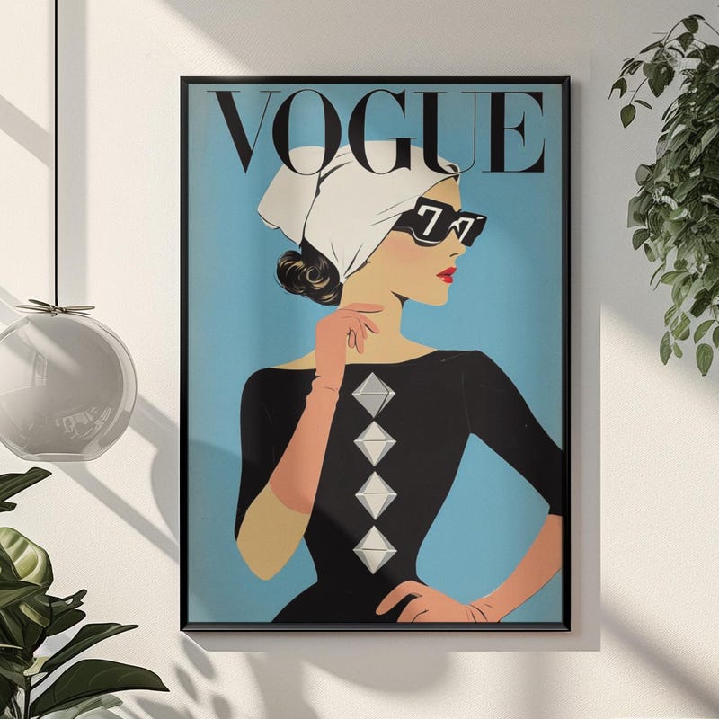 Vogue Poster - Etsy