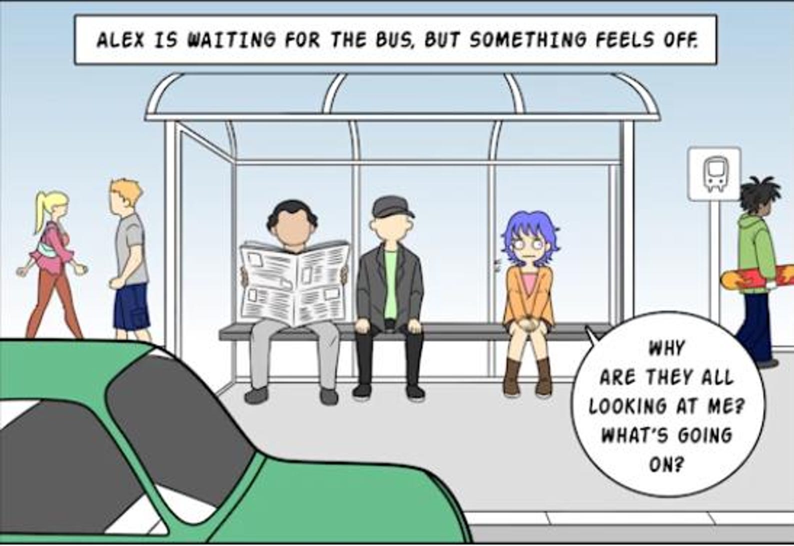 Schizophrenia Comic Strip. Hallucinations, Delusions. - Etsy