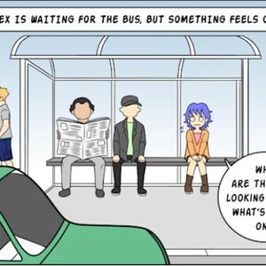 Schizophrenia Comic Strip. Hallucinations, Delusions. - Etsy