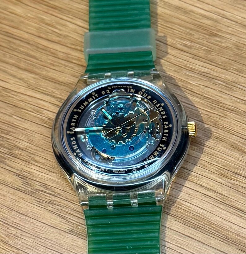 Vintage Swatch Automatic Watch Time to Move (SAK102), Released in 1991 ...