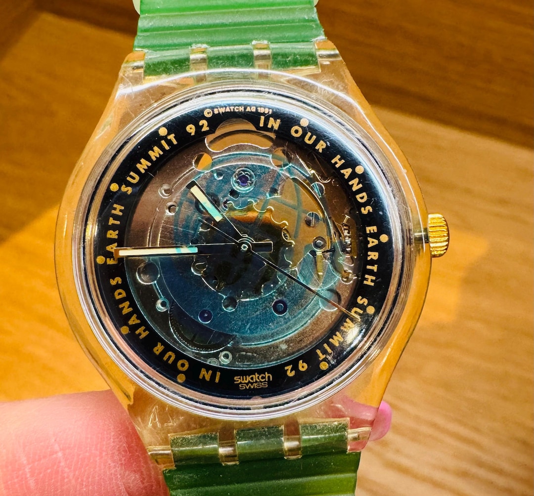Vintage Swatch Automatic Watch Time to Move (SAK102), Released in 1991 ...