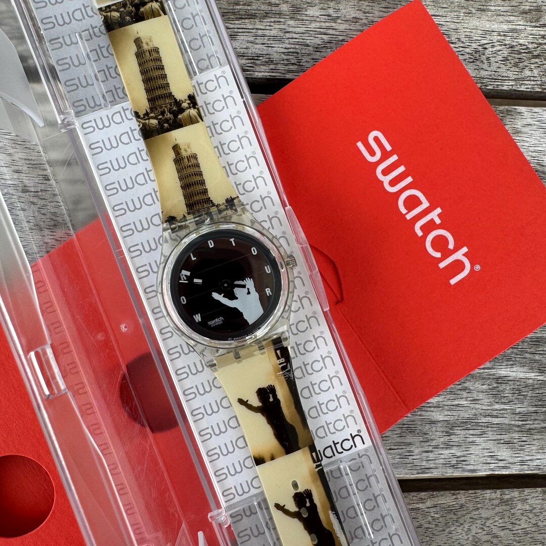 Vintage Swatch Solar Watch - World Solar Italy, NOS - Etsy