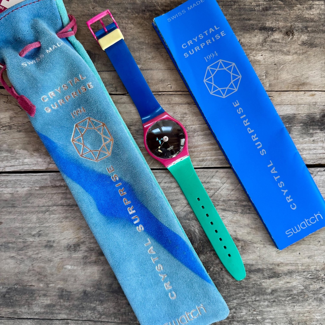 Vintage Swatch "crystal Surprise" Watch – 1994 Swiss Made, Retro ...