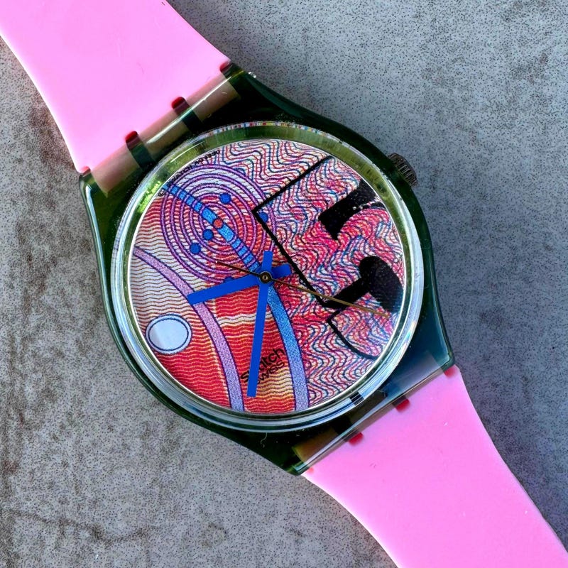 Vintage Swatch Watch - Etsy UK