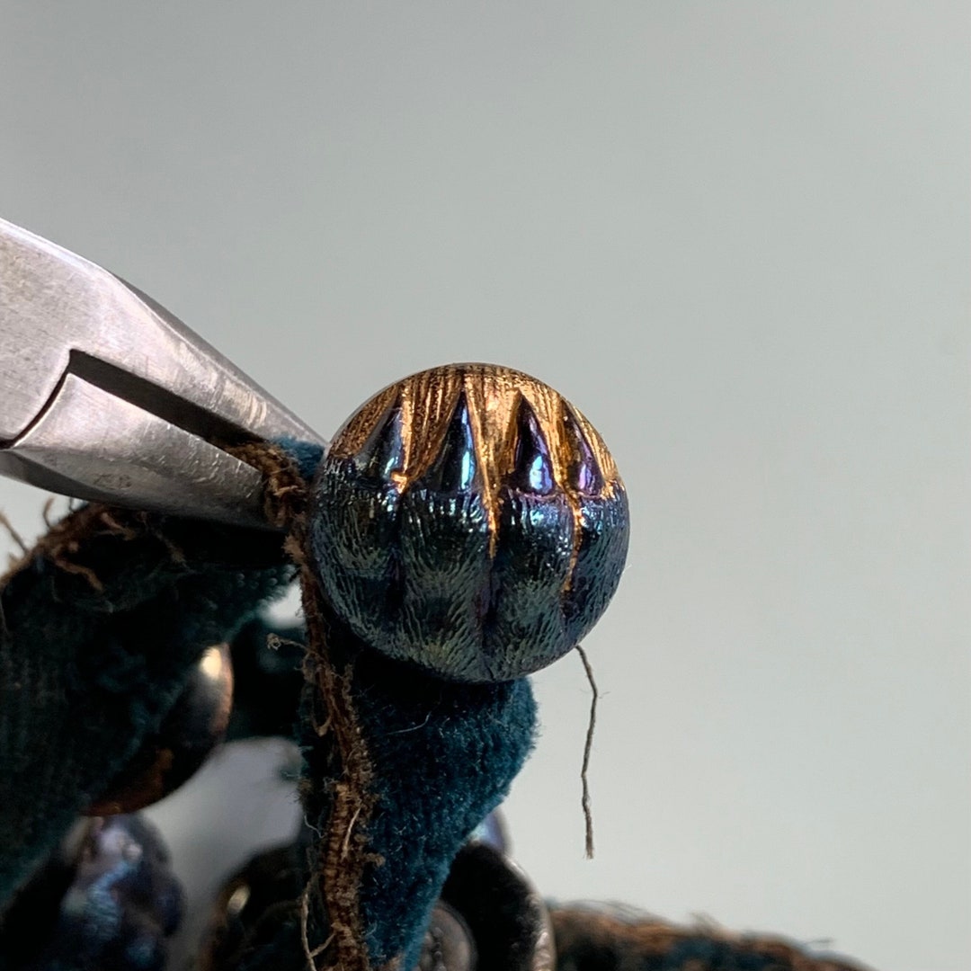 Antique Carnival Glass Claw Button - Etsy