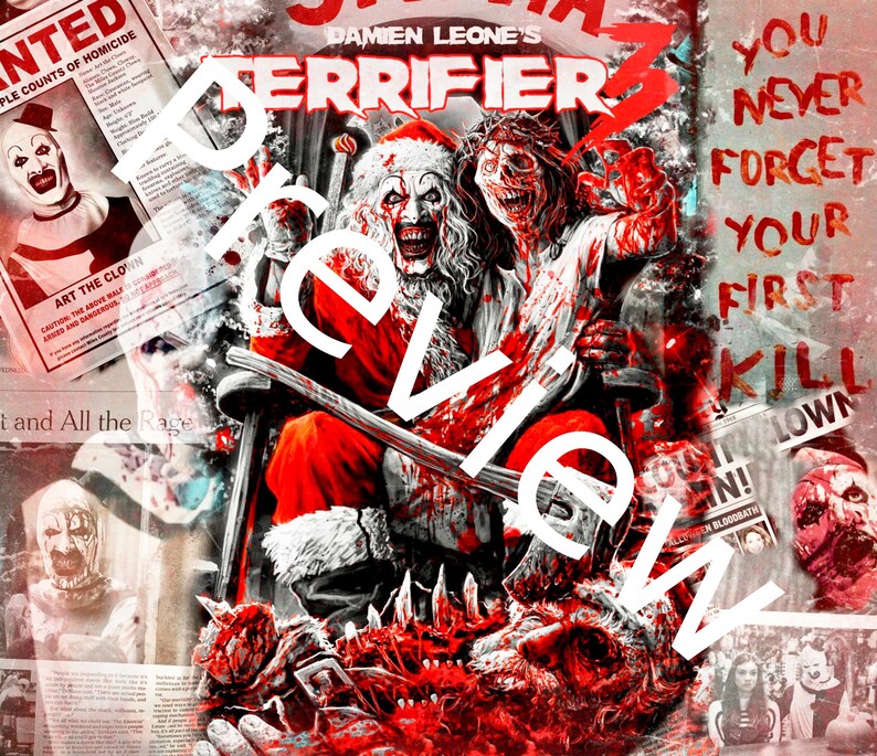 Terrifier Tumbler, Terrifier Tumbler Wrap, Terrifier PNG, Terrifier SVG ...