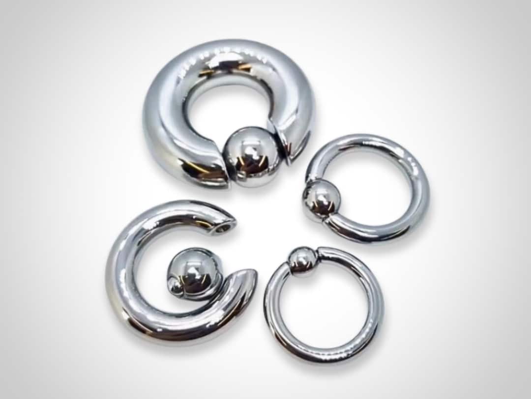 Titanium Captive Bead Ring: Prince Albert Piercing Jewelry - Etsy