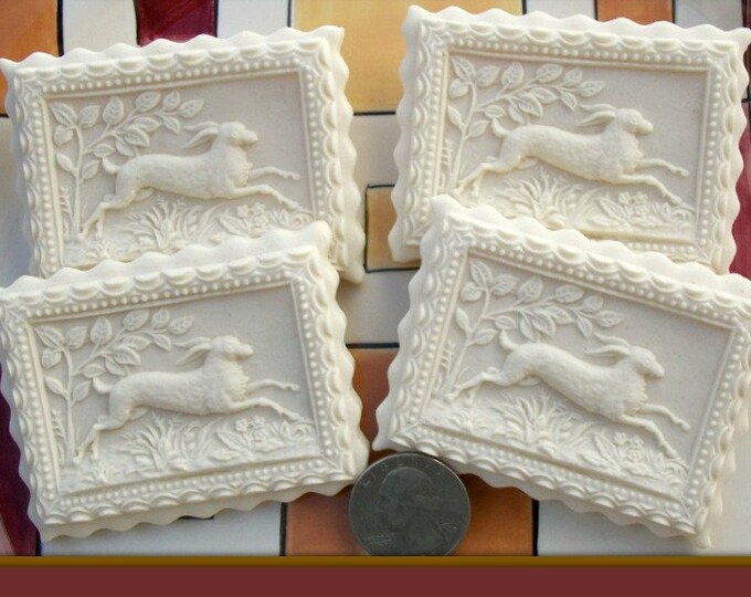 2025 the Saxony Running Rabbit Mold - Springerle Mold - Marzipan Mold ...
