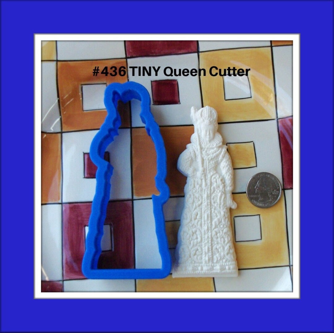 CUSTOM CUTTER for #436 the TINY Queen - Springerle - Marzipan - the ...