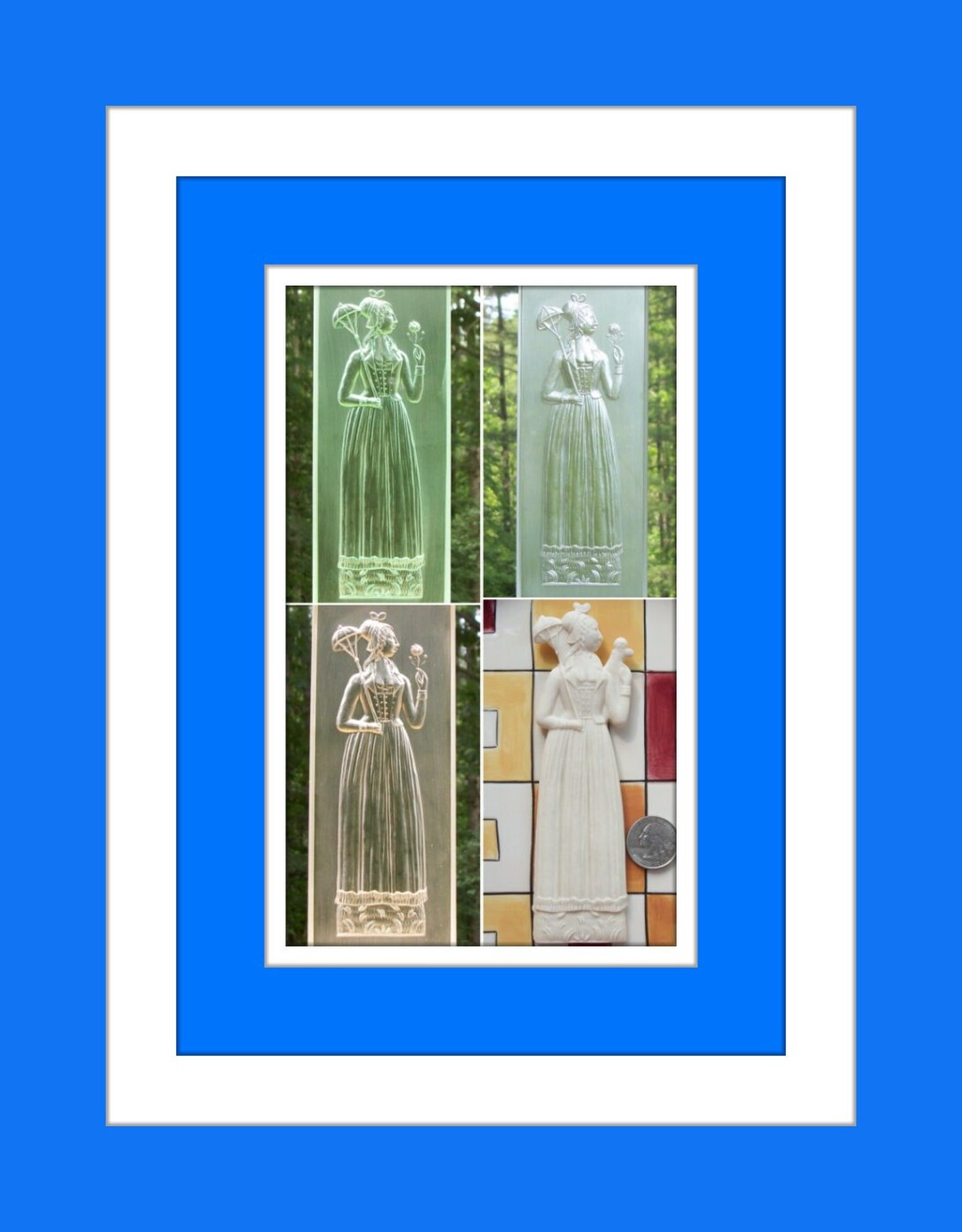 2160 Clear Tinted Lady Millie Mold - - Etsy
