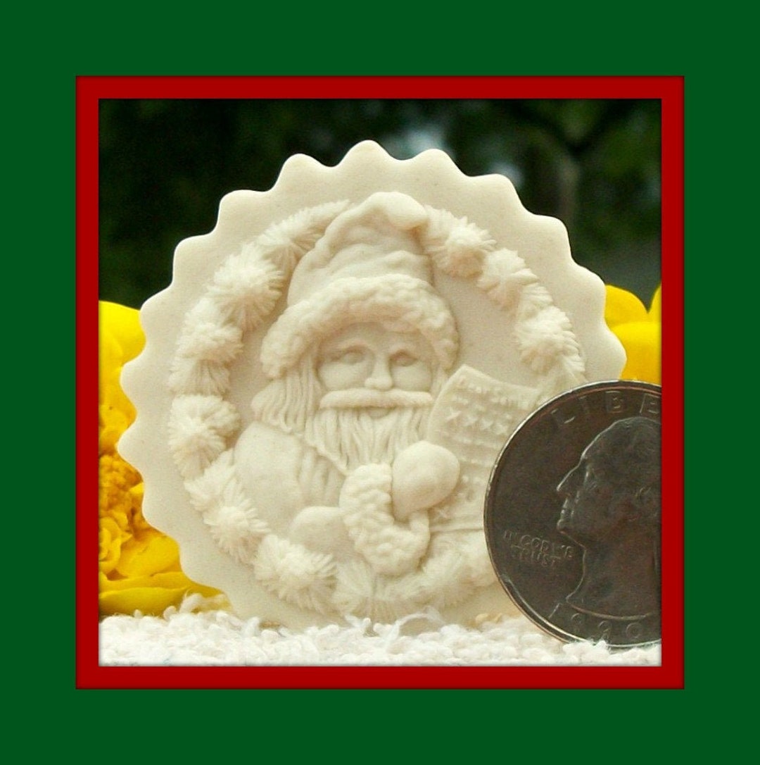 454 SMALL dear Santa Cookie Mold Springerle Mold - Etsy