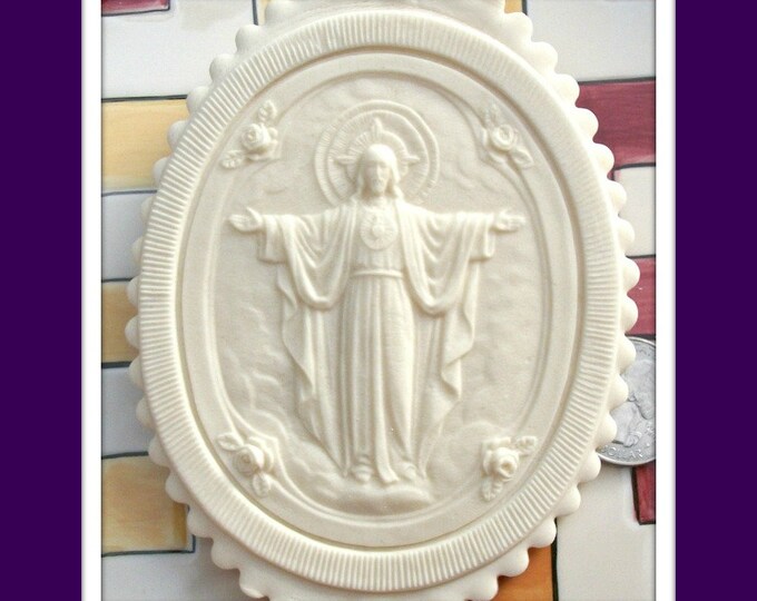 232 Sacred Heart of Jesus Mold - Christmas Mold - Religious Mold ...