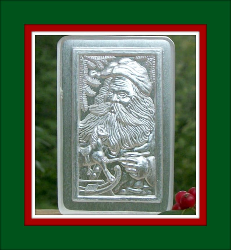 1708 Clear Tinted 2013 TSB Santa Mold Springerle Mold - Etsy