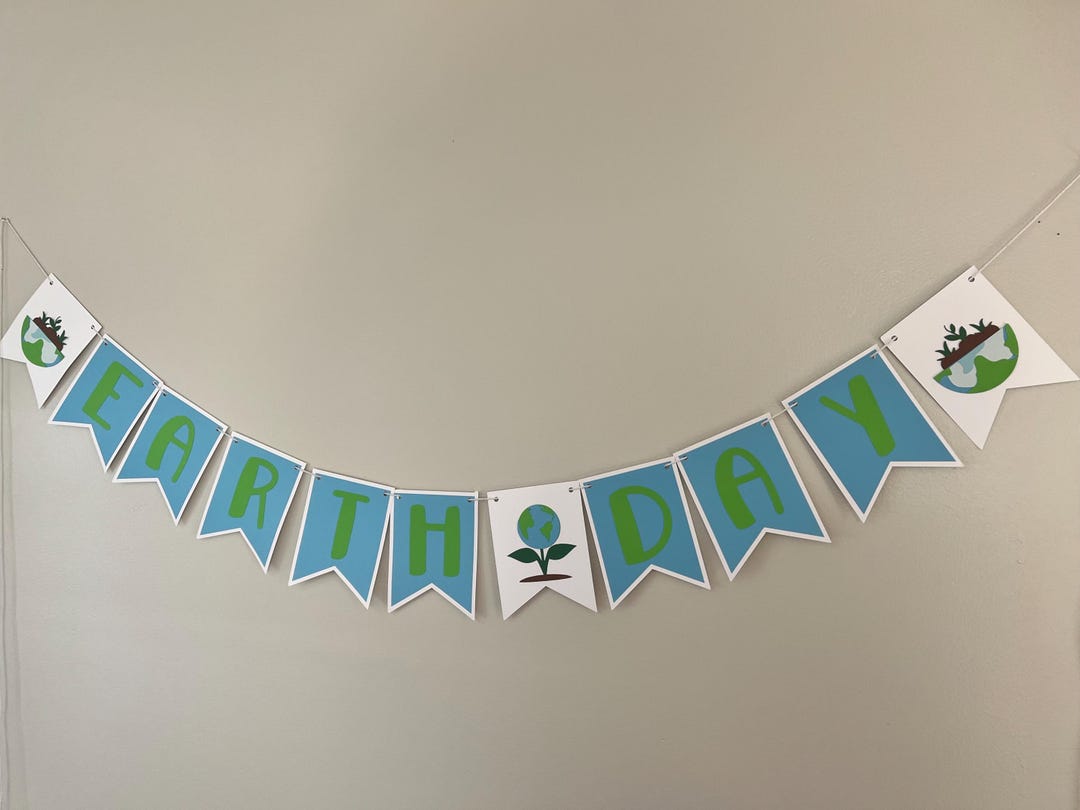Earth Day Banner | Earth Day Decor | Classroom Earth Day Garland | Eco ...