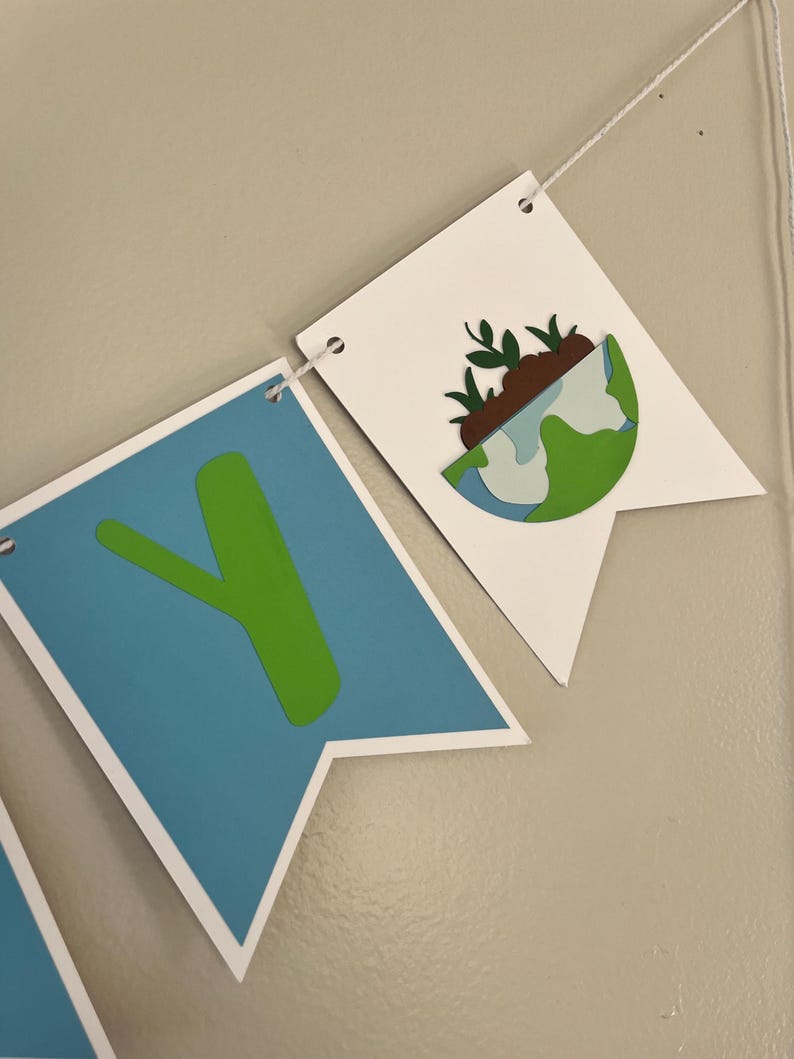 Earth Day Banner | Earth Day Decor | Classroom Earth Day Garland | Eco ...