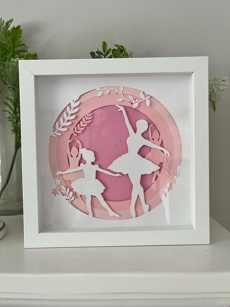 Ballerina Shadow Box - Dance Shadow Box - Gift for Dancer or Dancer ...