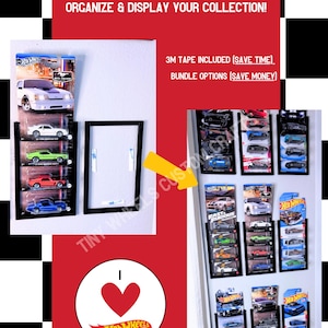 Hot Wheels Wall Mount and Magnetic Stand: Cool Way to Display Your ...