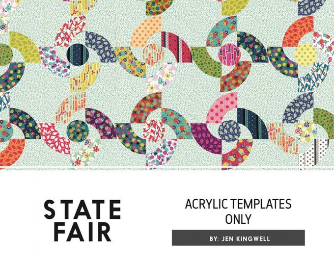 State Fair Acrylic Template Set by Jen Kingwell - Etsy