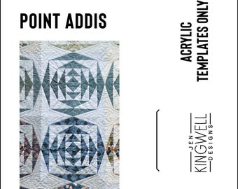 Wensleydale Template Set by Jen Kingwell pattern in Quilt Recipes Book ...