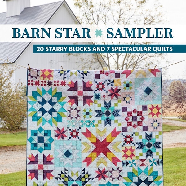 Barn Star Sampler Quilt Book - Etsy