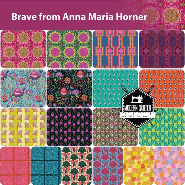 Anna Maria Horner Brave Fat Quarter - Etsy