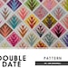 Double Date Pattern and Acrylic Template by Jen Kingwell - Etsy