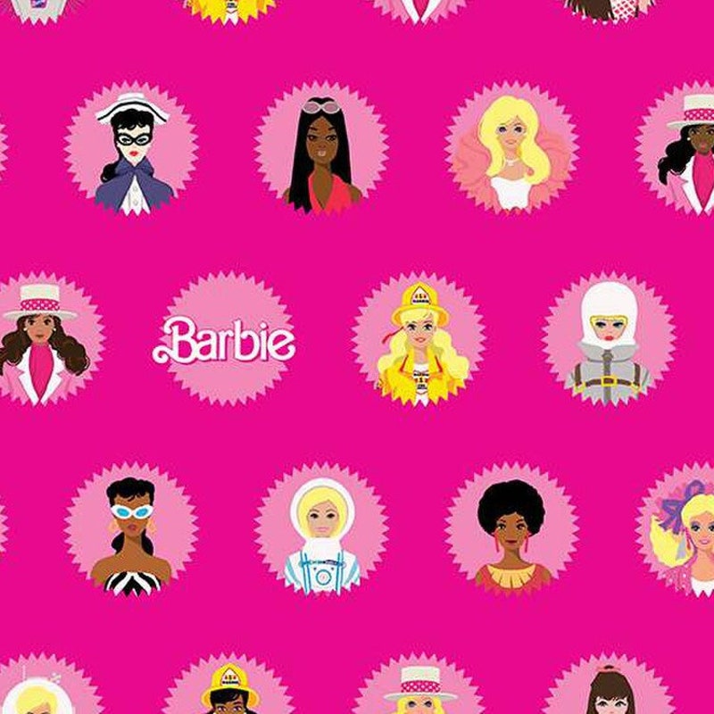 Barbie Fabric - Etsy UK